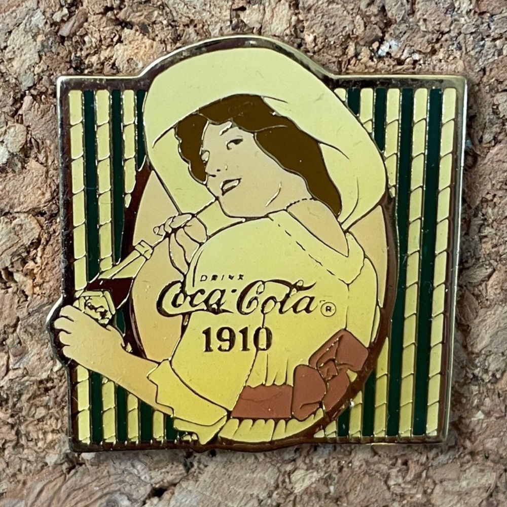 Vintage Coca Cola 1910 Drink Coca Cola Gibson Girl In… - Gem
